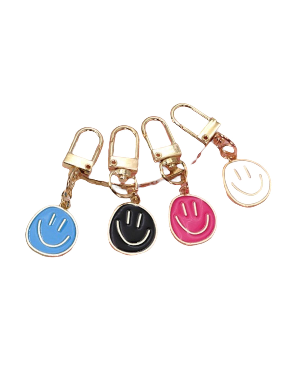 Smiley Face Keychain – Bold and Simple Boutique